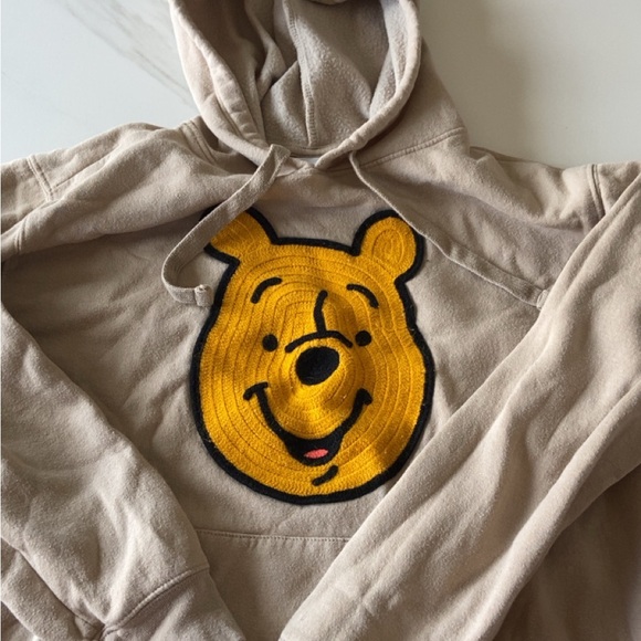 Disney | Jackets & Coats | Disney Tan And Yellow Winnie The Pooh Hoodie ...